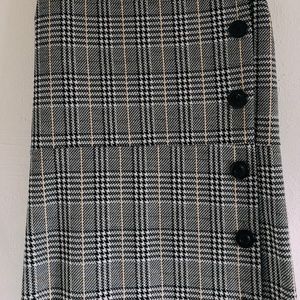 ASOS | Dresses | Checked Plaid Pinned Dress | Poshmark